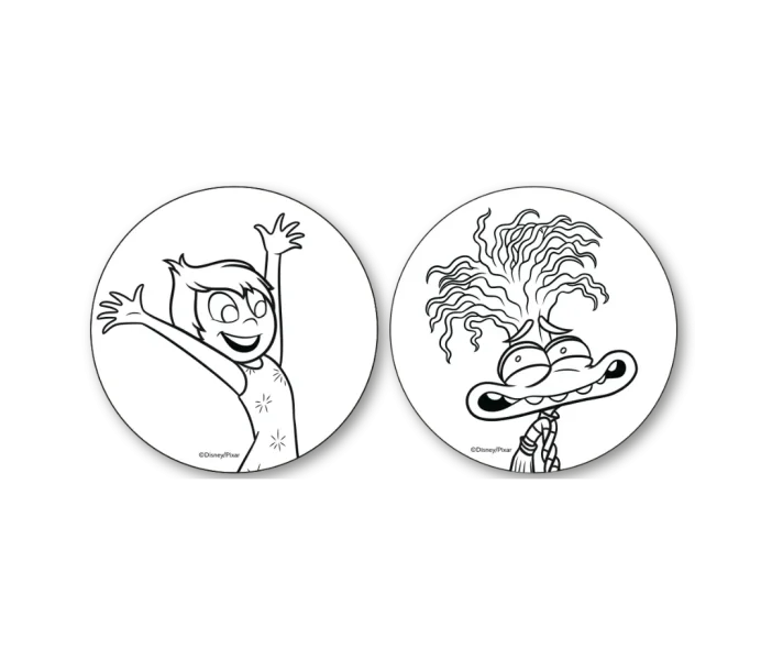 LIENZO DISNEY INTENSAMENTE LANCER MDF CON FORMA INCL.PINTURA Y PINCEL ...